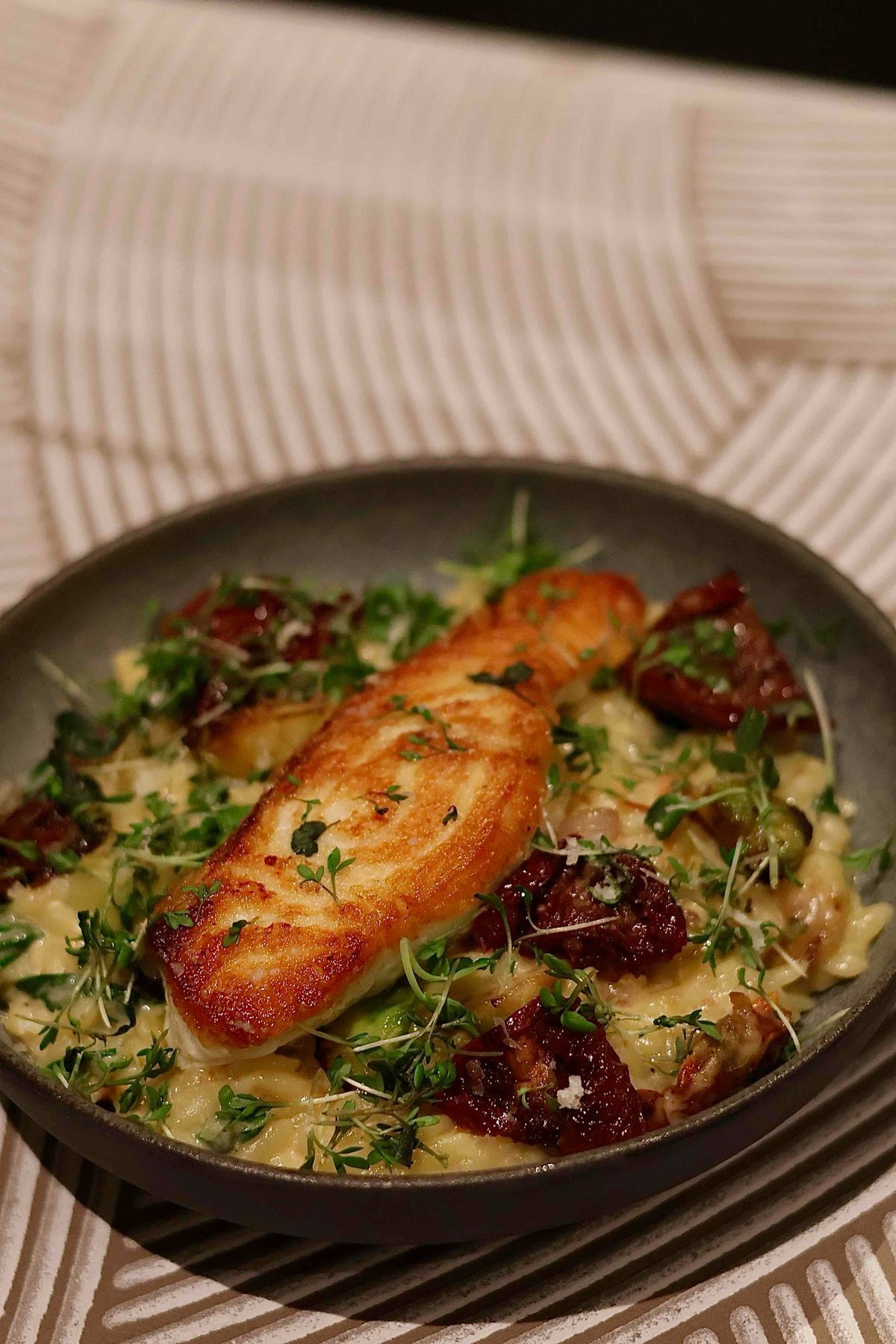 Pasta risoni med kveite | Sulten